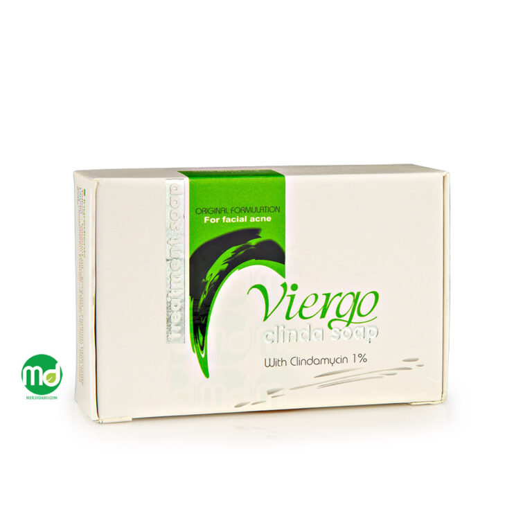 صابون برطرف کننده جوش ویرگو مدل کلیندا 100 گرم - مرسی دارو