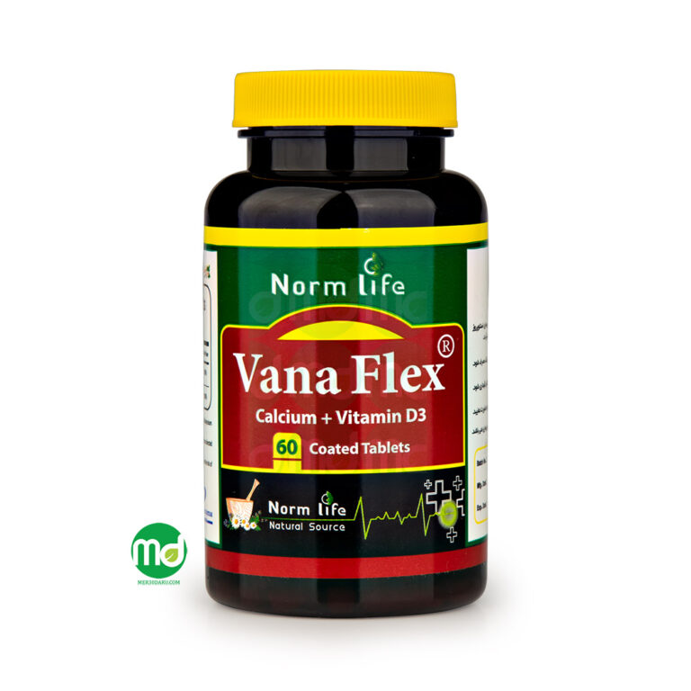 قرص روکش دار وانا فلکس نورم لایف استحکام استخوان و دندان - مرسی دارو