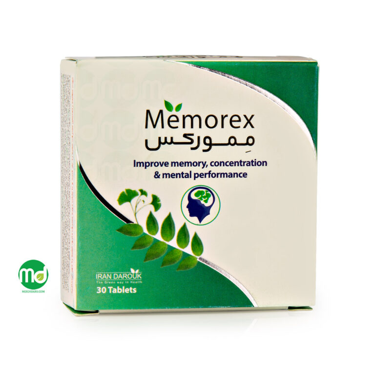 قرص ممورکس ایران داروک تقویت کننده حافظه 30 عدد - مرسی دارو