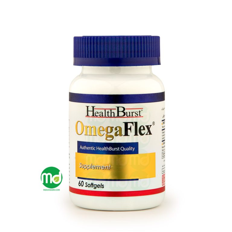 کپسول امگا فلکس هلث برست برای سلامت سیستم قلب و عروق 60 عدد - مرسی دارو